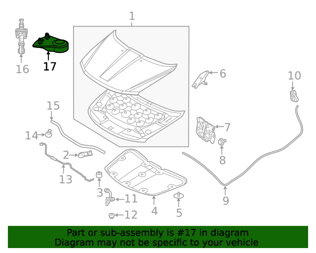 2009-2019 Dodge Journey Plate 05026571AA | Mopar Parts Canada