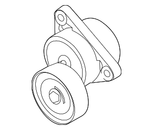 2004-2008 Chevrolet Drive Belt Tensioner 25184786 GM | GMPartsDirect.com