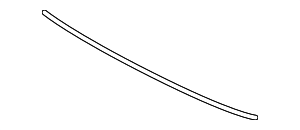 51317357235 - 2016-2022 BMW Upper Molding (51-31-7-357-235) | BMW of ...