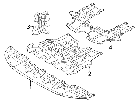 Splash Shields for 2022 Mitsubishi Outlander | Mitsubishi Direct Parts
