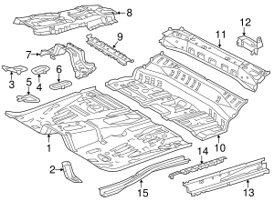 2012-2015 Scion iQ Torque Box 57197-74010 | Toyota Parts Center