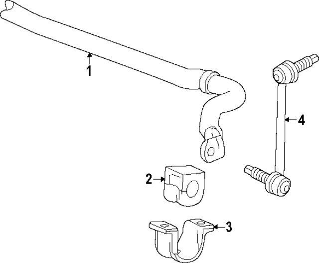 2023-2024 GM Stabilizer Link 84601374 GM | GMPartsDirect.com
