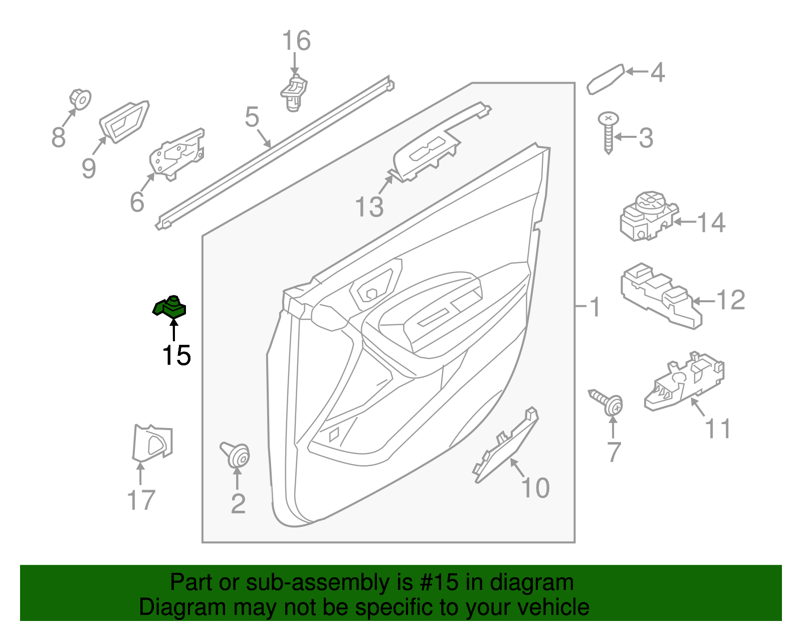 2017-2019 Hyundai Fuel Door Switch 93555-2W000-UU5 | Retail Performance ...