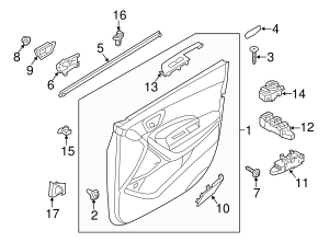 2013-2019 Hyundai Window Switch 93570-2W000 | OEM Parts Online