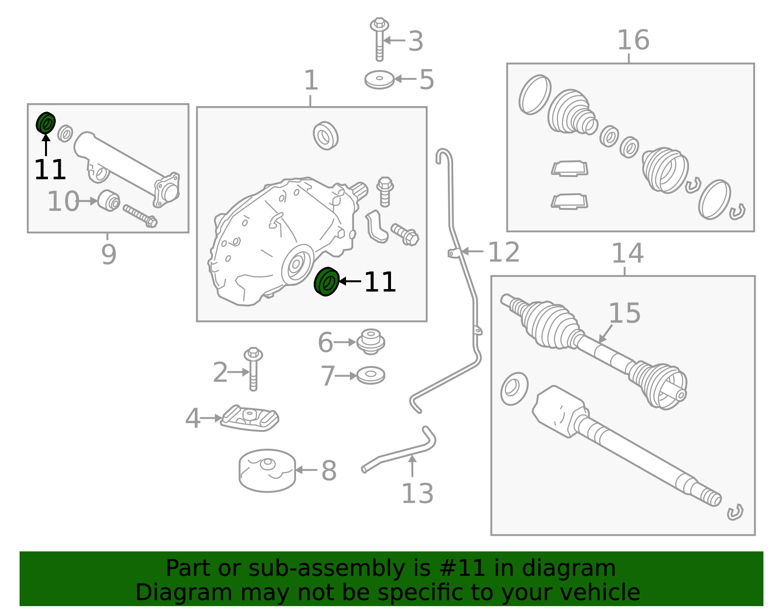 Genuine OEM Seal Part# LR158113 Fits 2005-2025 Land Rover: Up To 35% ...