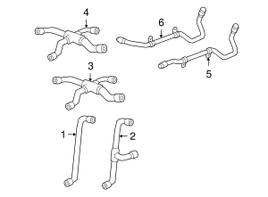 987-106-522-02 - Engine Coolant Pipe 2005-2008 Porsche ...
