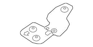 28795-C5000 - Heat Shield 2016-2020 Kia Sorento | Kia.Parts Store