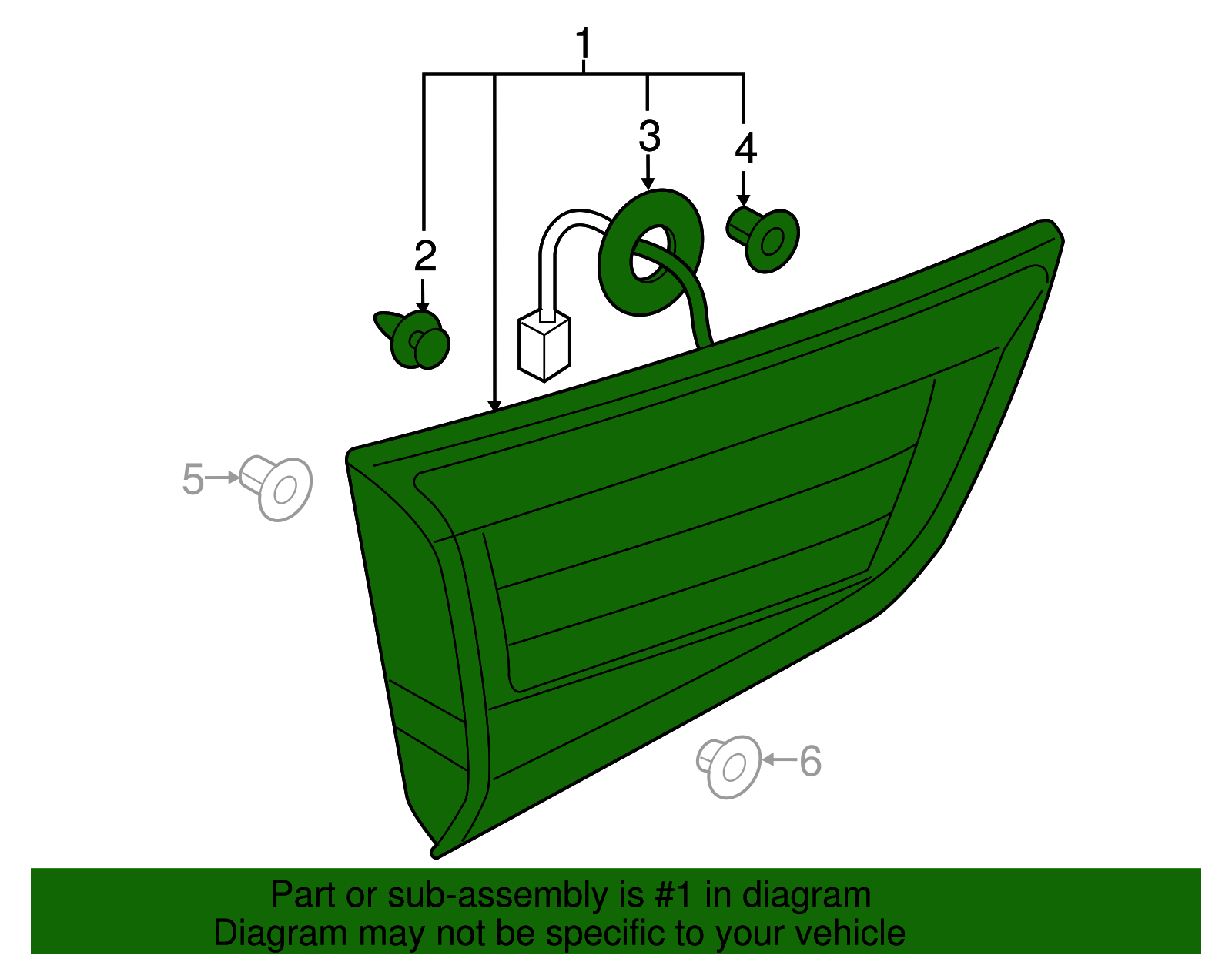 8331A180 - Tail Lamp Assembly 2016-2022 Mitsubishi | Mitsubishi Direct ...