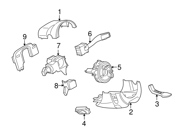 2003-2011 Audi Wiper Switch 4E0-953-503-F-4PK | OEM Parts Online