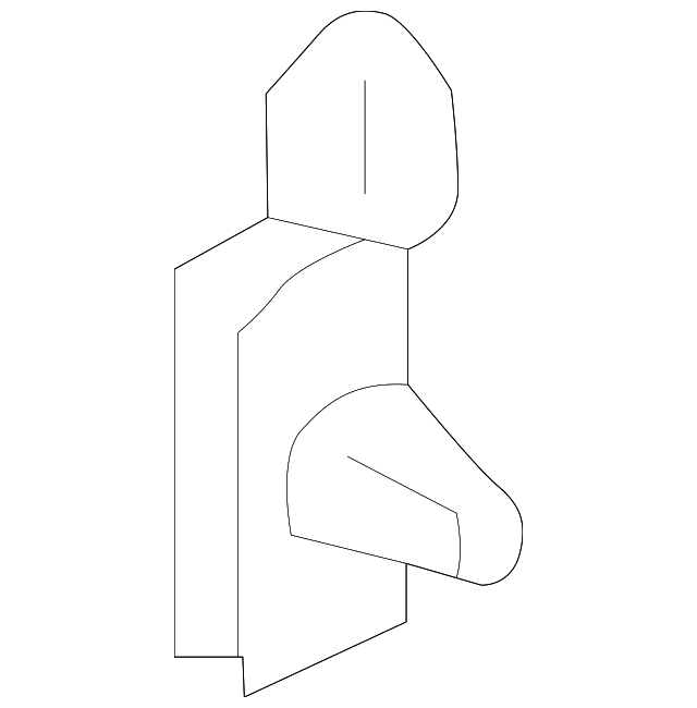 91563-TR0-003 - Clip, Door Weatherstrip Offset 2012-2015 Honda | Honda ...