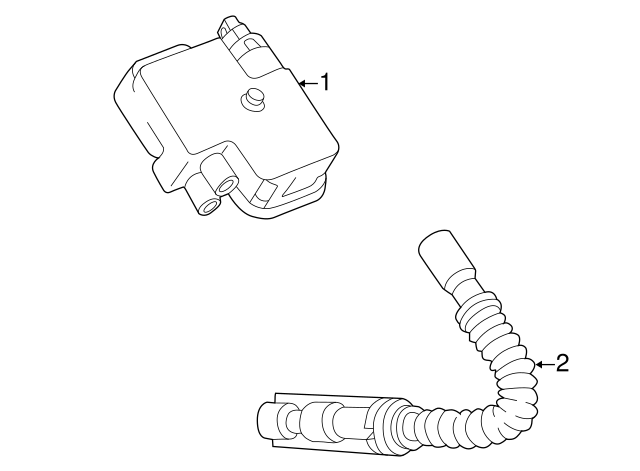 1996-2011 Mercedes-Benz Ignition Cable 112-150-02-18-64 | MB OEM Parts