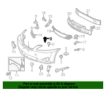 90467-07146 - Bumper Cover Clip For 1997-2015 Lexus | Lexus OE Parts