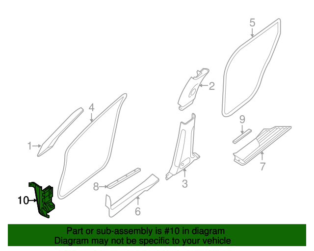 2014-2020 Infiniti QX60 Dash Panel 66900-9NB0A | INFINITI Parts ...