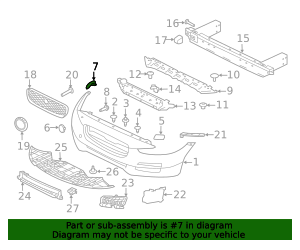 T4N5794 - Bumper Cover Bracket 2017-2020 Jaguar XE | AutoNationParts.com