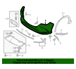 2016-2023 Mazda CX-9 Bumper Cover TK48-50-031J-BB | Mazda-Parts