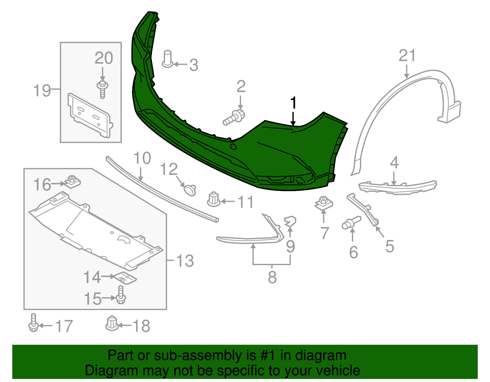 TK48-50-031J-BB - Bumper Cover 2016-2023 Mazda CX-9 | Florida Mazda Parts