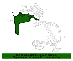 2020-2025 Chevrolet Corvette Duct 84756560 GM | GMPartsDirect.com