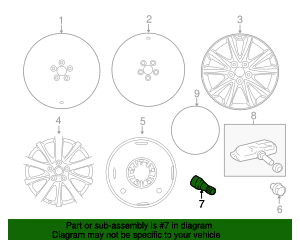 Lexus OEM Valve Stem Part# 90080-45006 | OEM Vehicle Parts