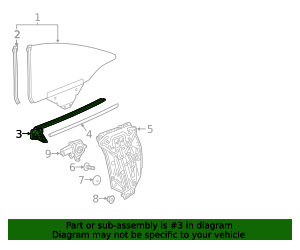 217-673-03-00 - Sealing Strip 2018-2021 Mercedes-Benz | Mercedes-Benz ...