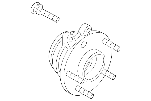 2013-2020 Infiniti Hub & Bearing 40202-3JA1A | Faulkner Infiniti of ...