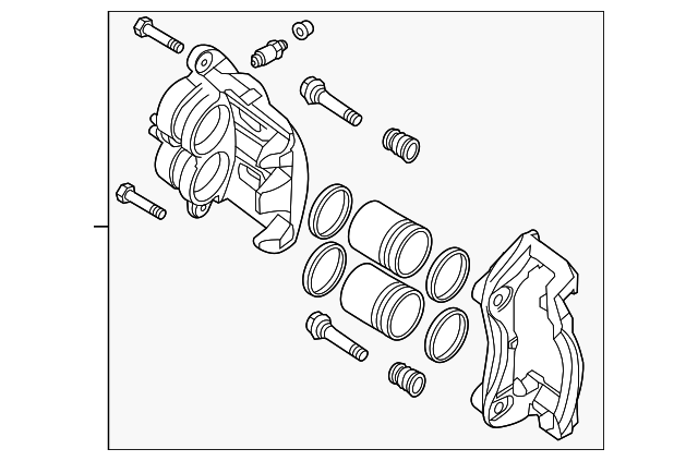 2013-2020 Infiniti Caliper 41011-3JA0C | OEM Parts Online