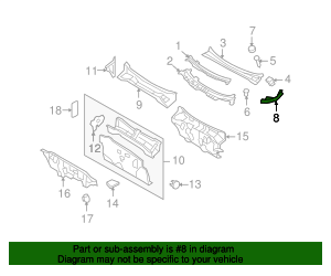 Genuine OEM Ford - End Cover 8L8Z-78018A17-AA | OEM Ford Parts ...