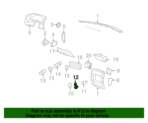 1998-2006 Ford Ranger OEM NEW 1998-2006 Ford Ranger 12 Volt Accessory ...
