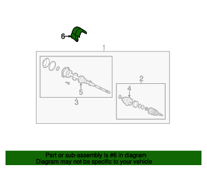1998-2006 Volkswagen Cv Joint Splash Shield 1J0-407-721-B | VW Direct ...