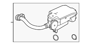 Buy LC3Z-6A785-C Ford Oil/Air Separator | Compatible with 2019-2022 ...