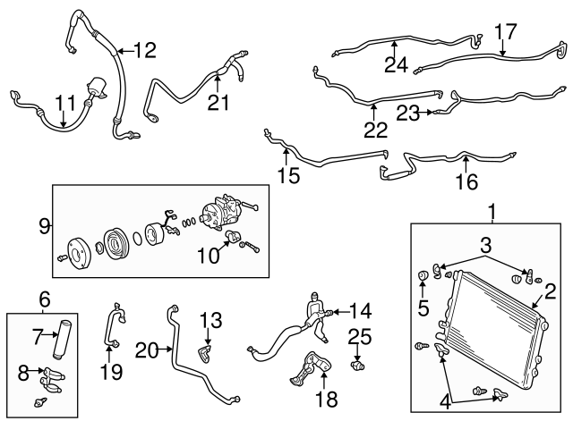 Toyota OEM Suction Pipe Part# 88712-0C040 | OEM Vehicle Parts