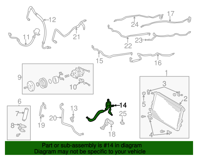2001-2007 Toyota Sequoia Suction Pipe 88717-0C091 | Toyota Parts Center