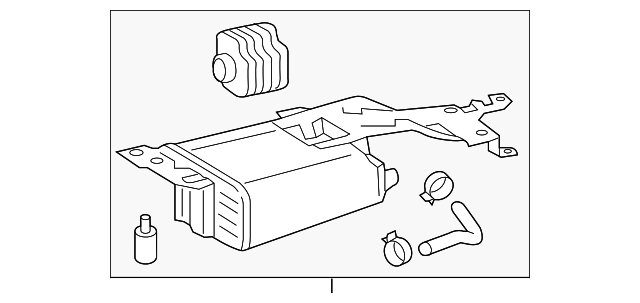 2014-2019 Toyota Highlander Vapor Canister 77740-0E050 | Toyota Parts ...