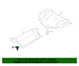 2006-2022 Volvo Front Shield Clip 987789 | TascaParts.com