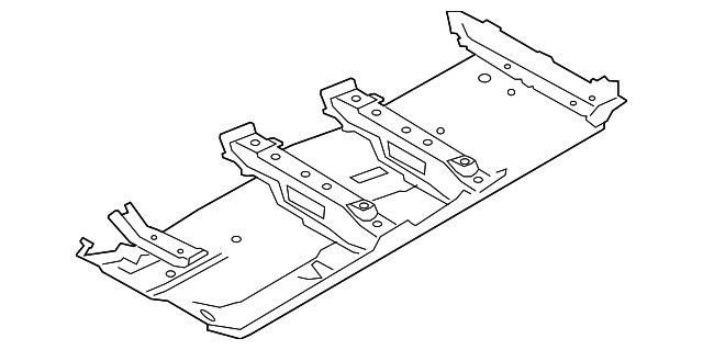 Genuine BMW 41-00-7-444-014 | Front Floor Pan | FREE Shipping on Most ...