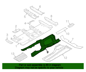 41007406492 - 2017-2022 BMW Trans Support (41-00-7-406-492) | BMW of ...