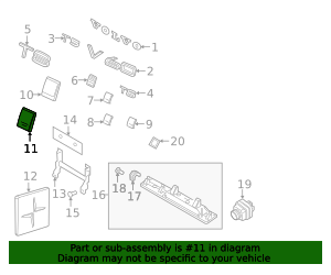 32207386 - Nameplate (white Polestar Engineered) - 2020-2021 Volvo ...