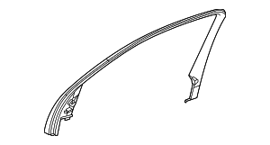 167-720-31-05-9051 - Window Trim 2020-2023 Mercedes-Benz | Mercedes ...