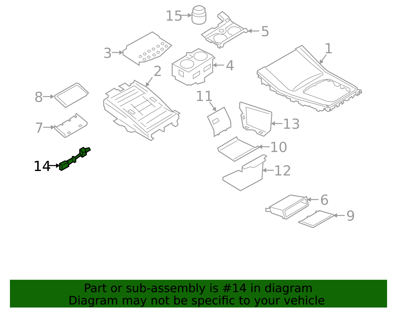 Genuine BMW 51-16-9-471-656 | Storage Compartment Plug | FREE Shipping ...