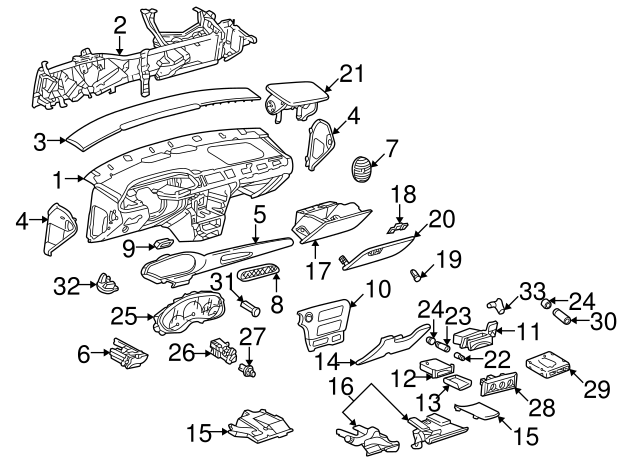 2000 Chevrolet Malibu Body Control Module, Remanufactured 19245419 ...