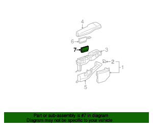 2007-2012 Lexus ES350 Fusible Link 82620-07090 | OEM Parts Online