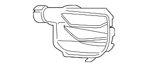 2017-2018 Porsche Macan Outer Grille 95B-807-682-B-OK1 | OEM Parts Online