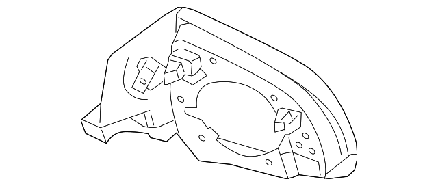 51167327914 - 2015-2017 BMW X3 Mirror Frame , RIGHT side (51-16-7-327 ...