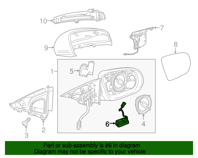 099-906-43-02 - Puddle Lamp 2014-2023 Mercedes-Benz | Mercedes-Benz USA ...
