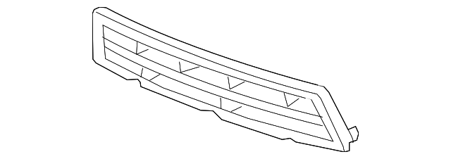 71103-TK6-A01 - Grille Front Bumper (Lower) - 2009-2013 Honda Fit ...