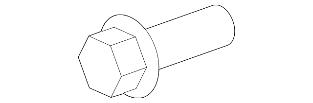 90162-TK6-A00 - Bumper Impact Bar Bolt 2009-2024 Honda | Honda Parts Online
