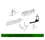 2010-2016 GM Fuel Tank Filler Pipe 20959567 | TascaParts.com