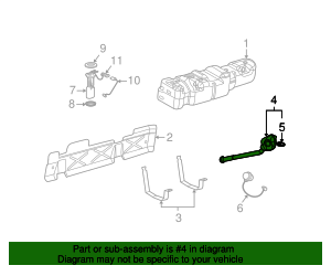 2014-2015 GM Compressed Natural Gas (CNG) Tank Filler Valve Receptacle ...