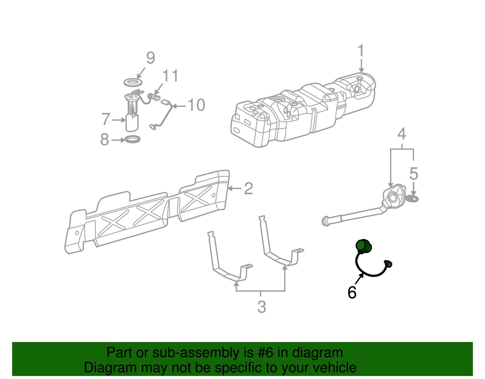 2012-2025 GM Black Fuel Tank Cap 22921365 GM | GMPartsDirect.com