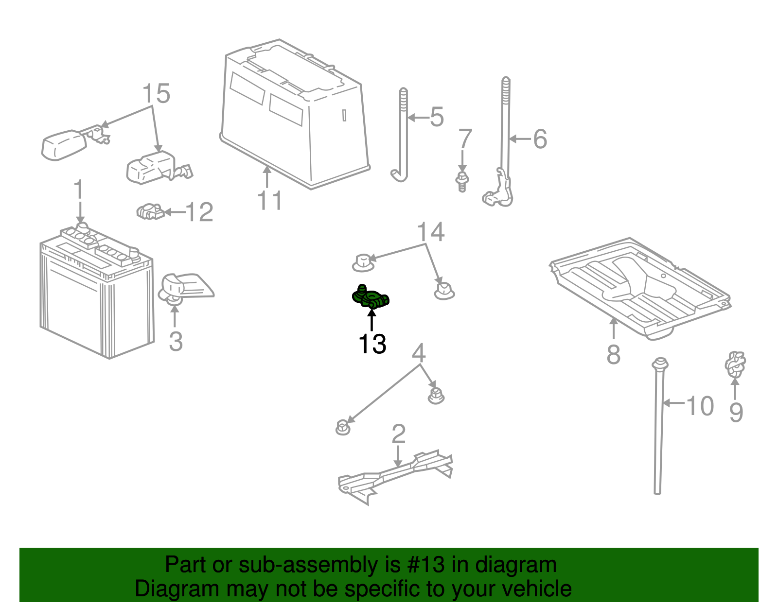 90982-06060 - 2001-2015 Lexus - Negative Term | My L Parts