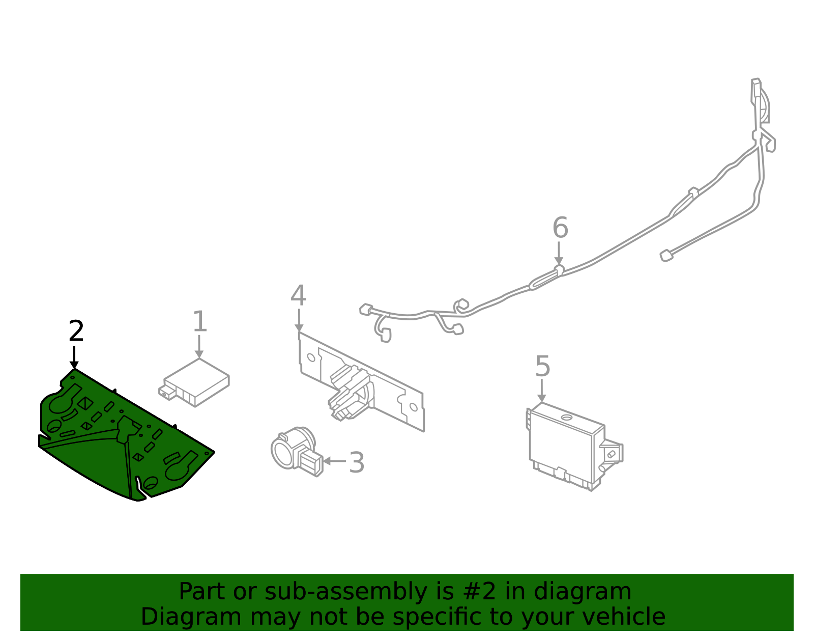 28452-6RA1F - Bracket - 2021-2023 Nissan Rogue | Nissan OEM Parts Direct